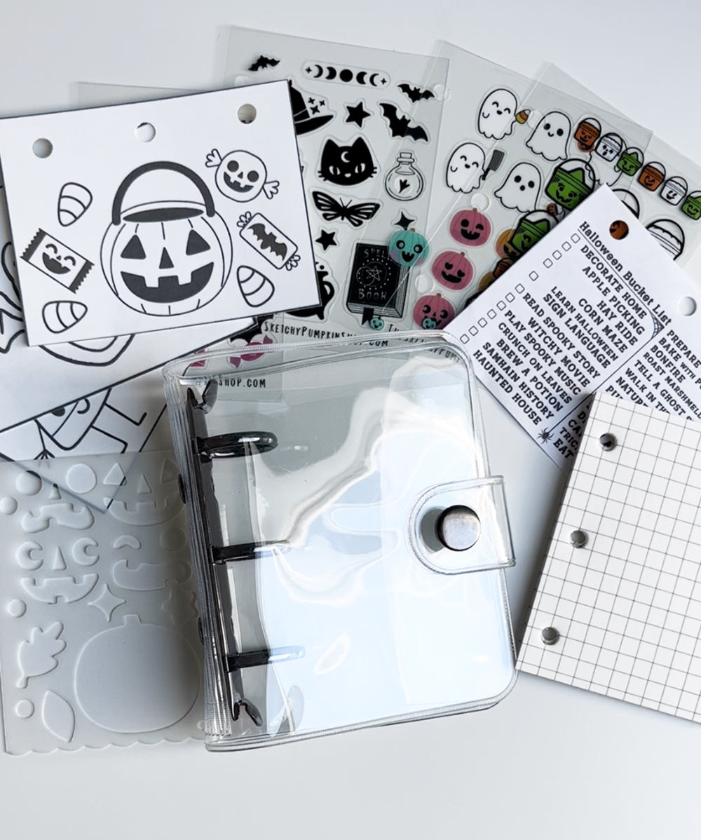 Mini Spooky Binder Activity Pack – thesketchypumpkin