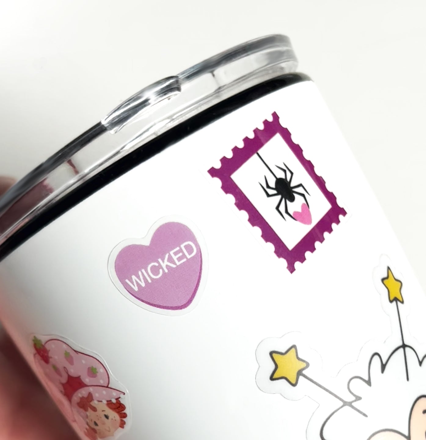 Rude Candy Hearts, Transparent, Waterproof – thesketchypumpkin